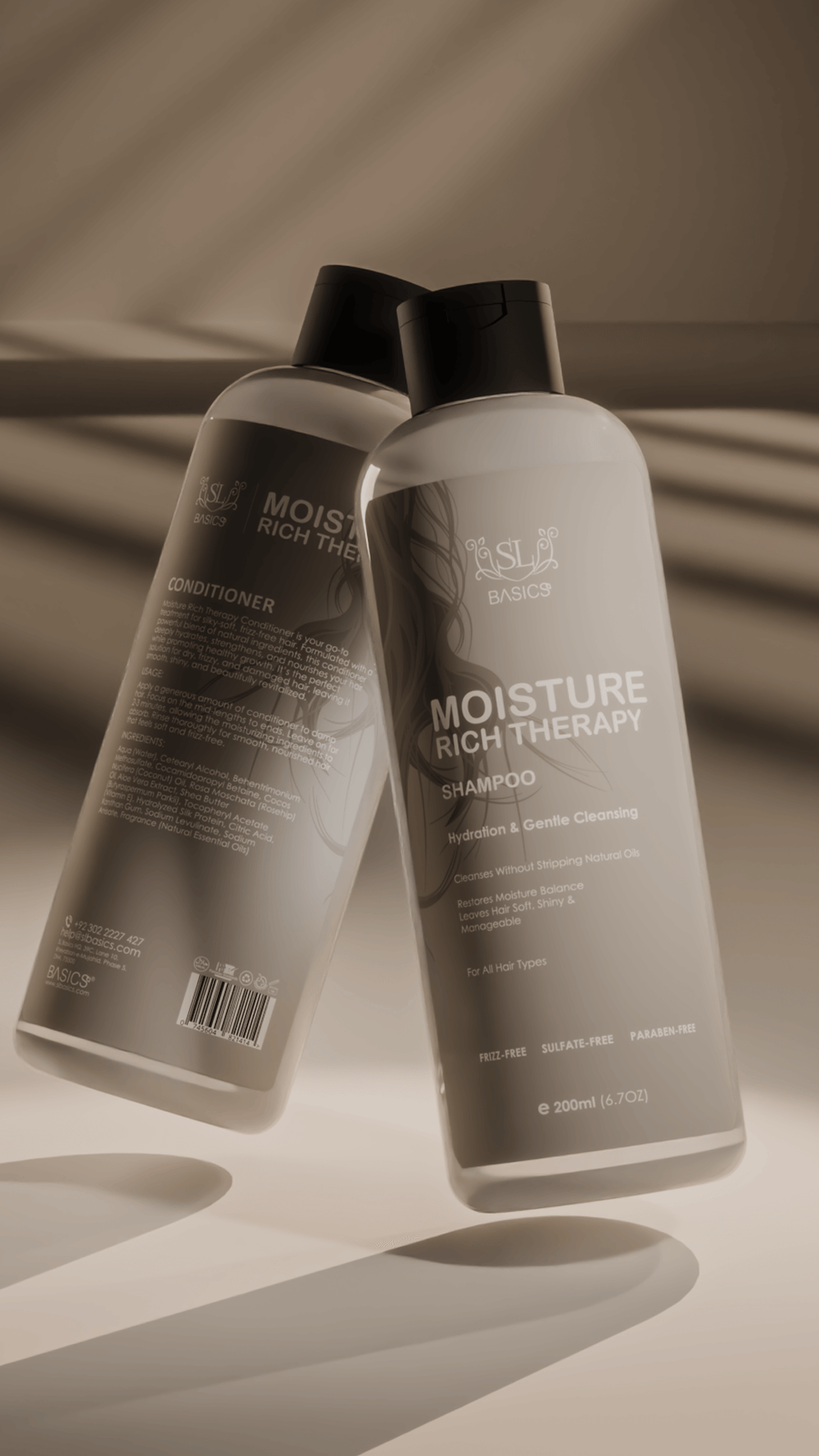 MOISTURE RICH THERAPY – SHAMPOO – SL Basics