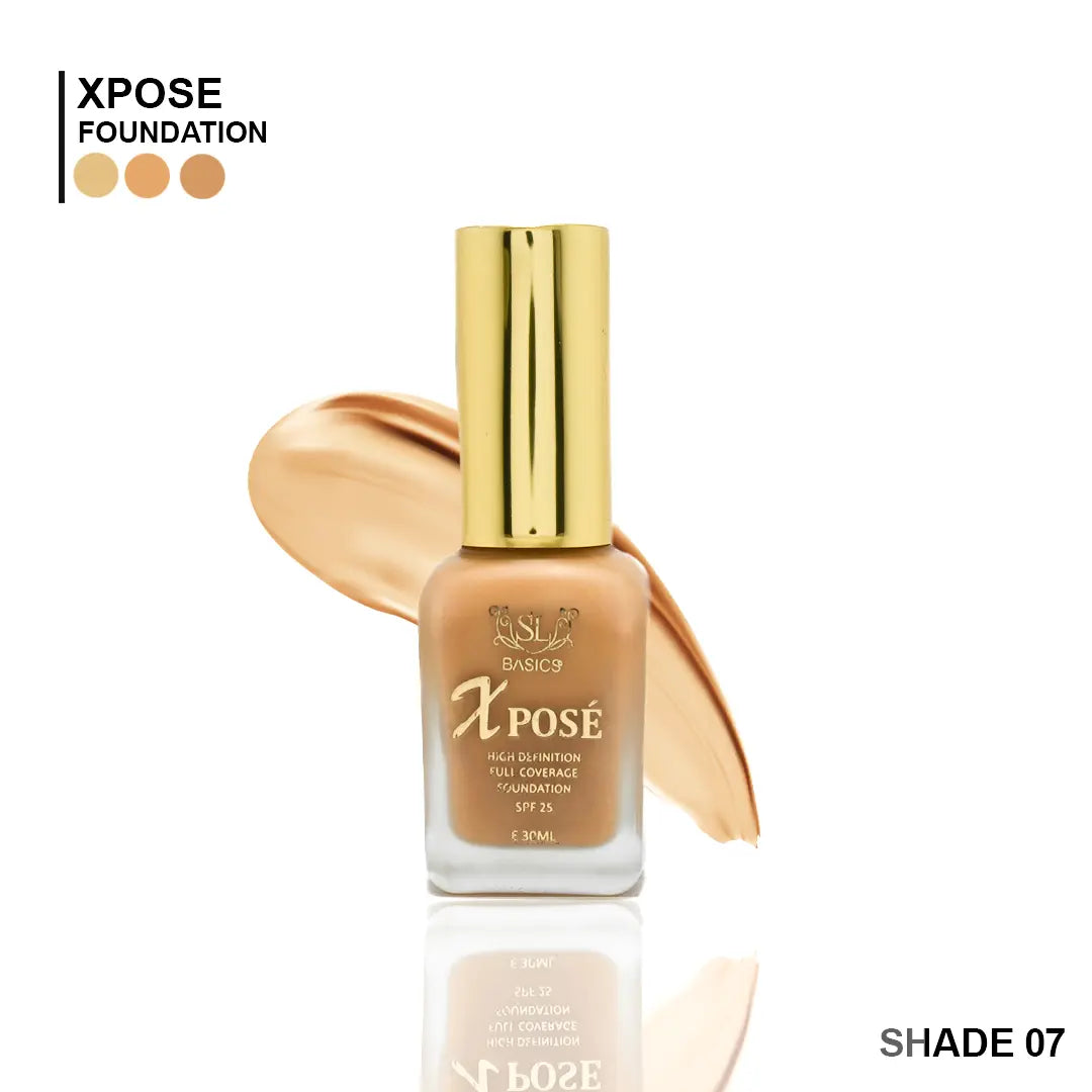 Buy Xpose Full Coverage Face Foundation for Brighter Skin – SL Basics